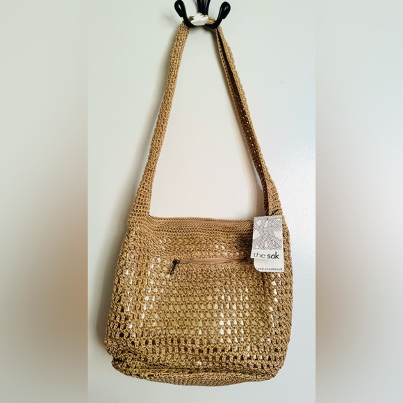 The Sak | Bags | Nwt The Sak Crochet Handbag In Gold Color | Poshmark